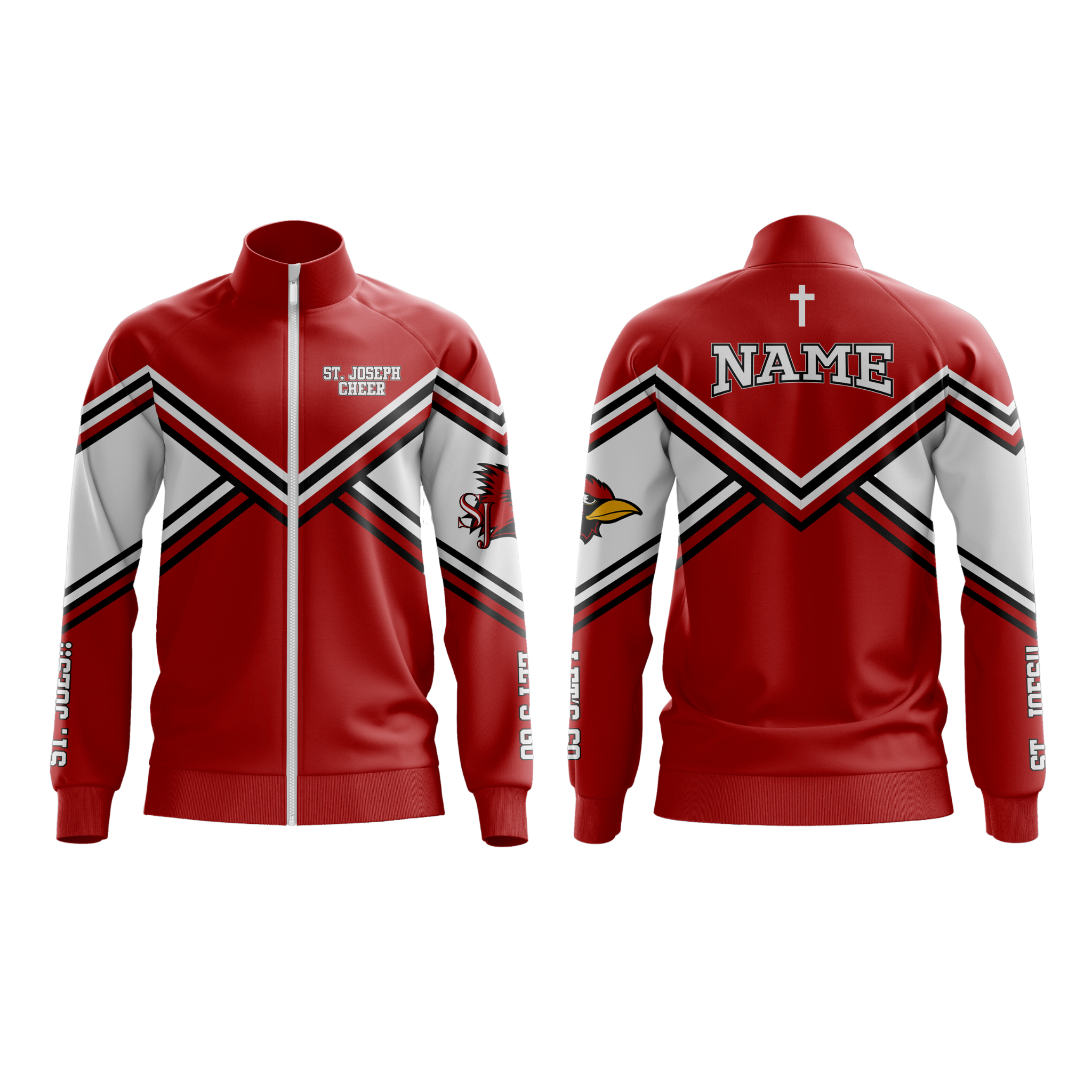 Custom Sublimated Full-Zip Jacket – alleghenyapparel